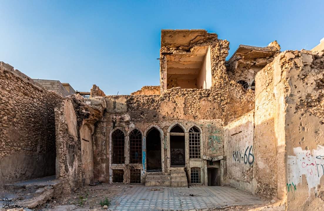 Iraqi architect races to document Mosul’s standing doorways and arches ...